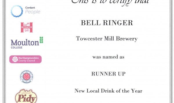 Bell Ringer – Best new beer in Northamptonshire! - Towcester Mill ...
