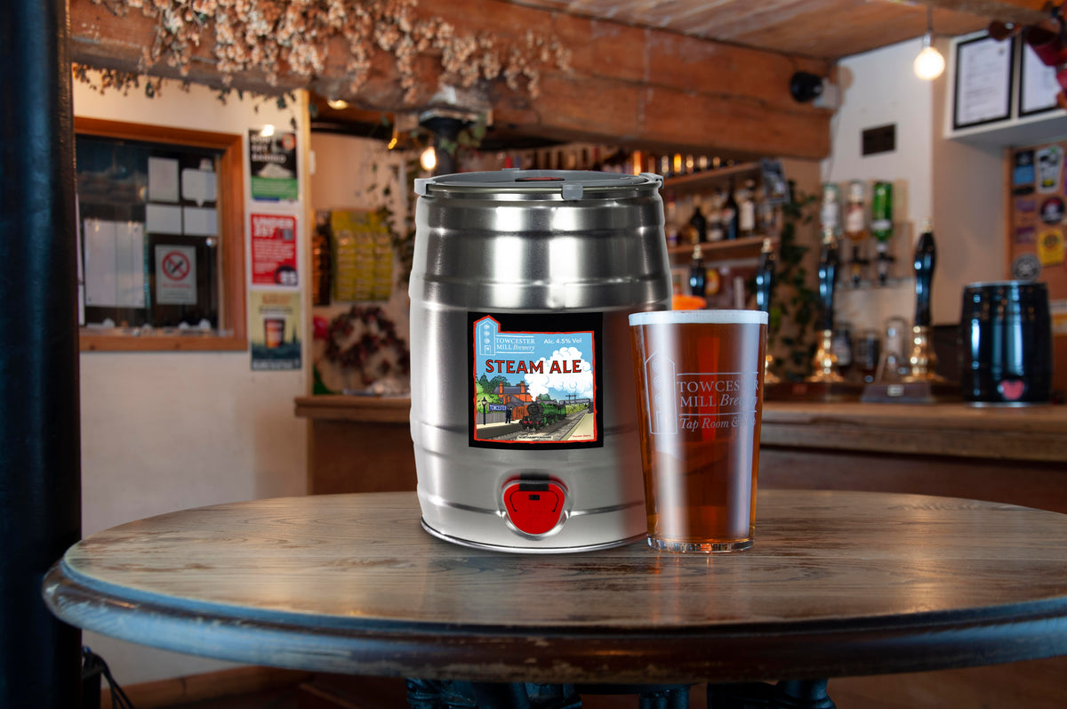 Mini casks now available - Towcester Mill Brewery Shop